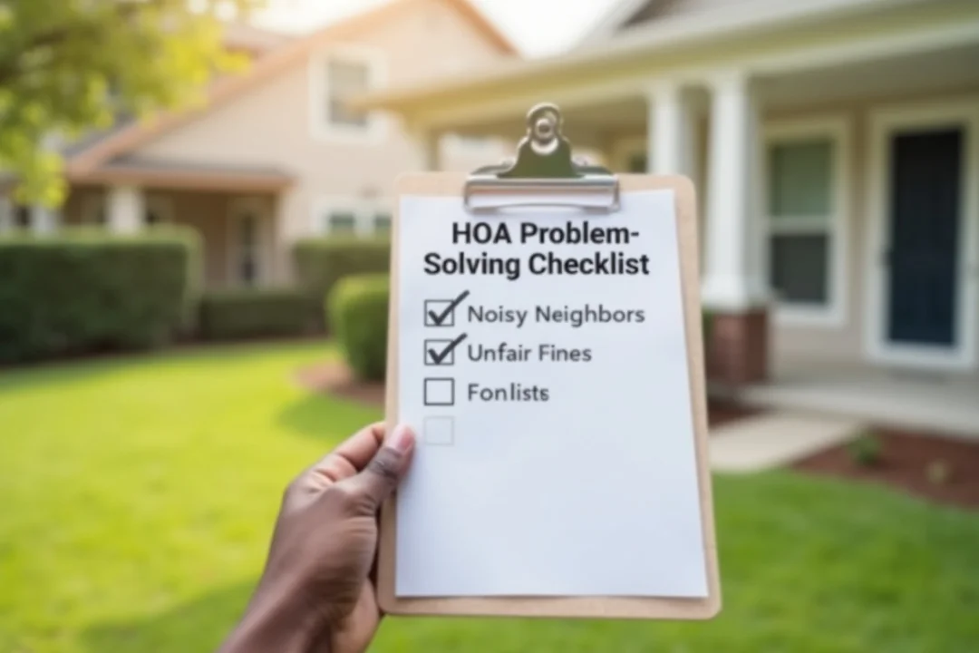 The Ultimate HOA Problem-Solving Checklist: From Noisy Neighbors to ...